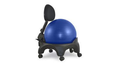 Chaise ergonomique avec ballon Tonic Chair Confort Bleu réf 2266