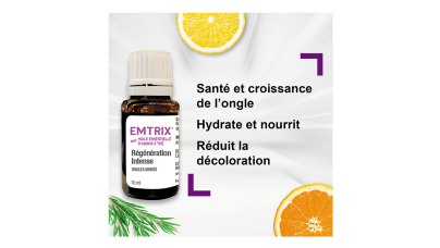 Emtrix® Plus Tea Tree Oil* Régénération Intense Ongles Abîmés réf