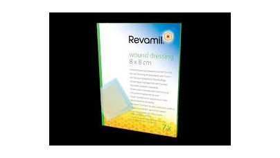 Revamil Tulle au Miel Médical 5 Pansements Unitaires Stériles 5 x 5