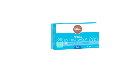 Sérum physiologique hypertonique 20x5ml réf 1588serumphy20x5ml